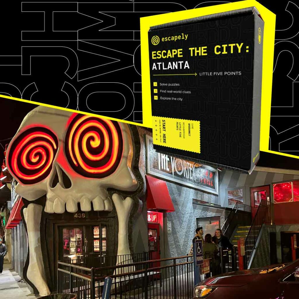 Shop outdoor escape rooms for friends, family, and date nights!