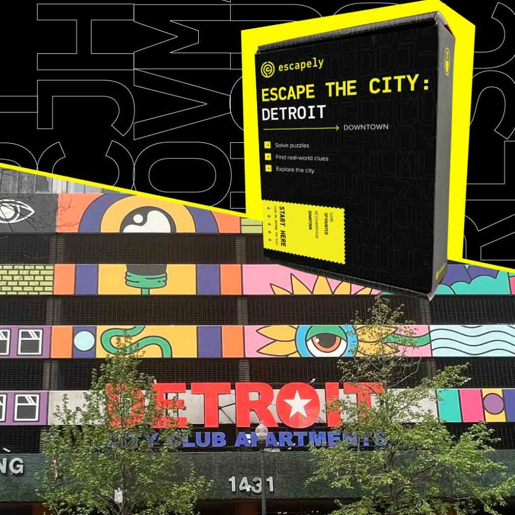 Shop outdoor escape rooms for friends, family, and date nights!