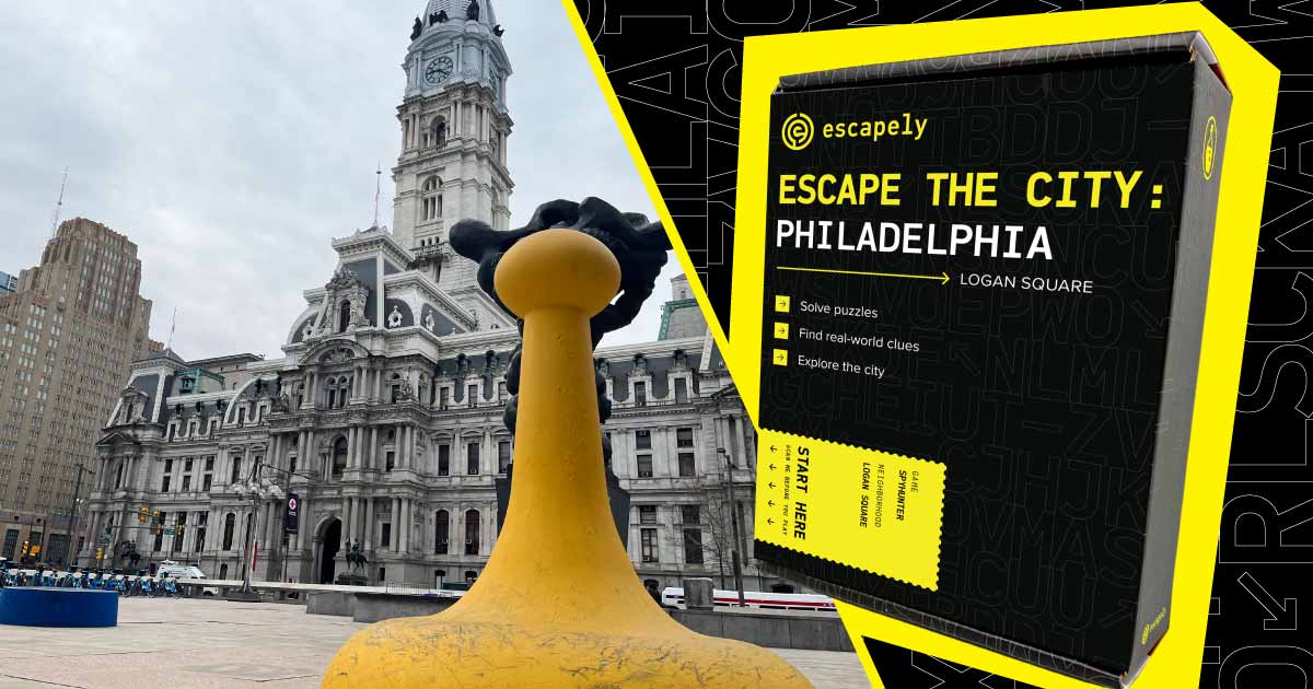 Outdoor Escape Room Philadelphia | Find Clues & Crack Codes - Escapely