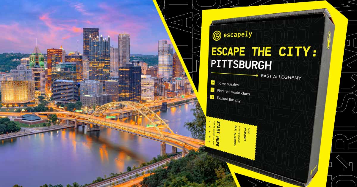 Outdoor Escape Room Pittsburgh | Find Clues & Crack Codes - Escapely