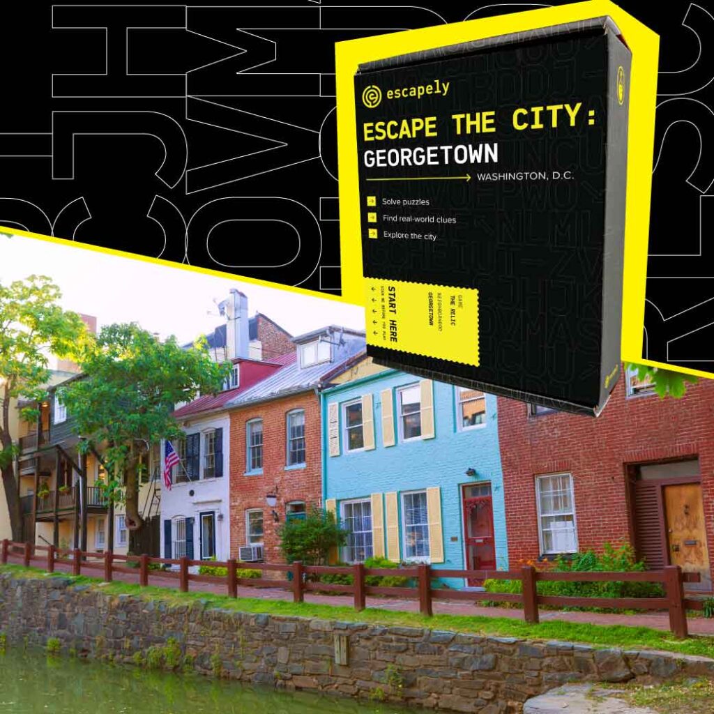 Outdoor Escape Room Washington, DC | Find Clues & Crack Codes - Escapely