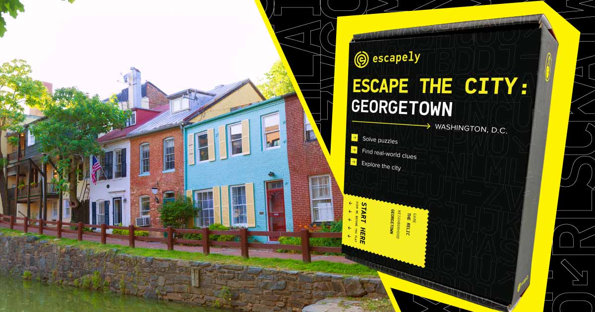 Outdoor Escape Room Georgetown | Find Clues & Crack Codes - Escapely