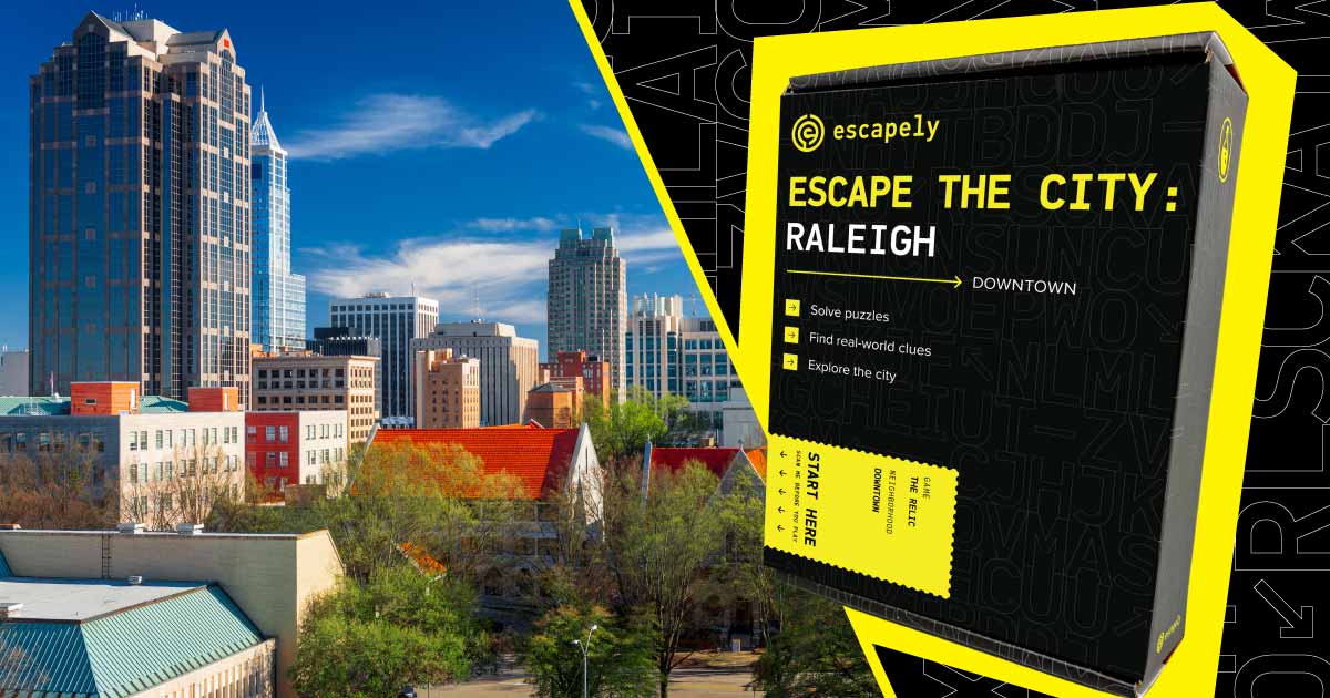 Outdoor Escape Room Raleigh | Find Clues & Crack Codes - Escapely